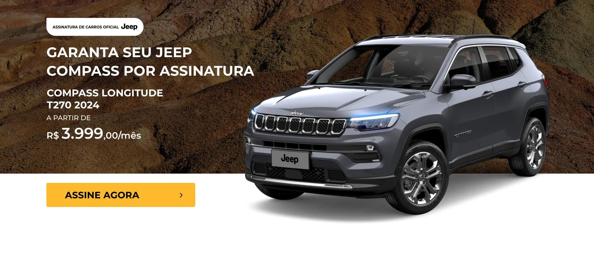 Jeep por assinatura é na Flua! | Flua!