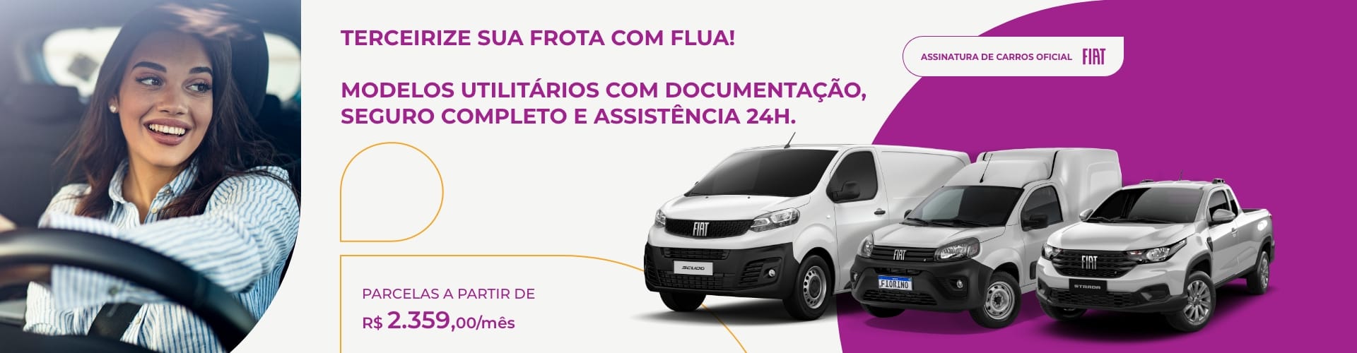 Flua! – Terceirização de frotas é aqui